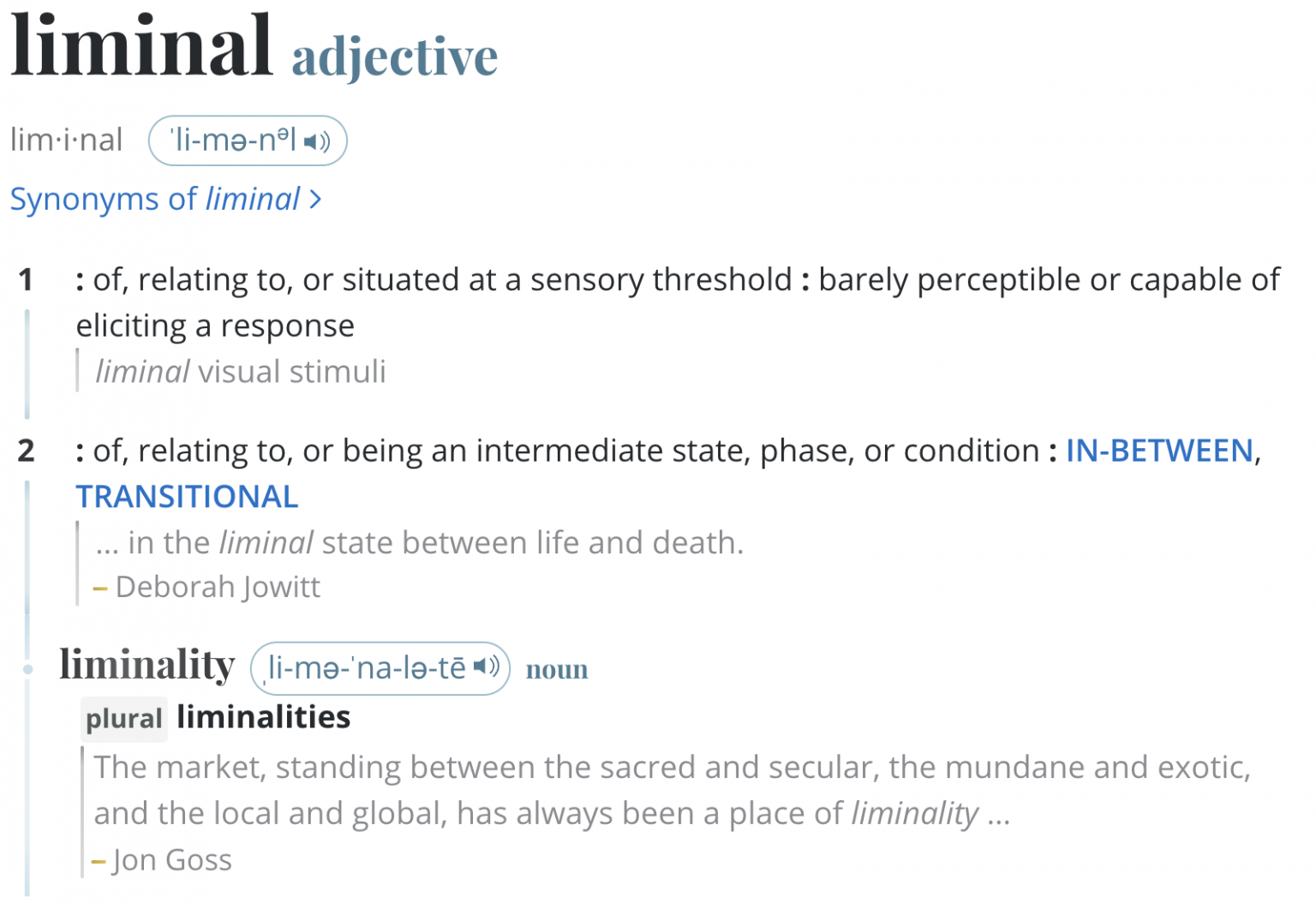 Practice Research: Liminal Space – Bob Griffiths